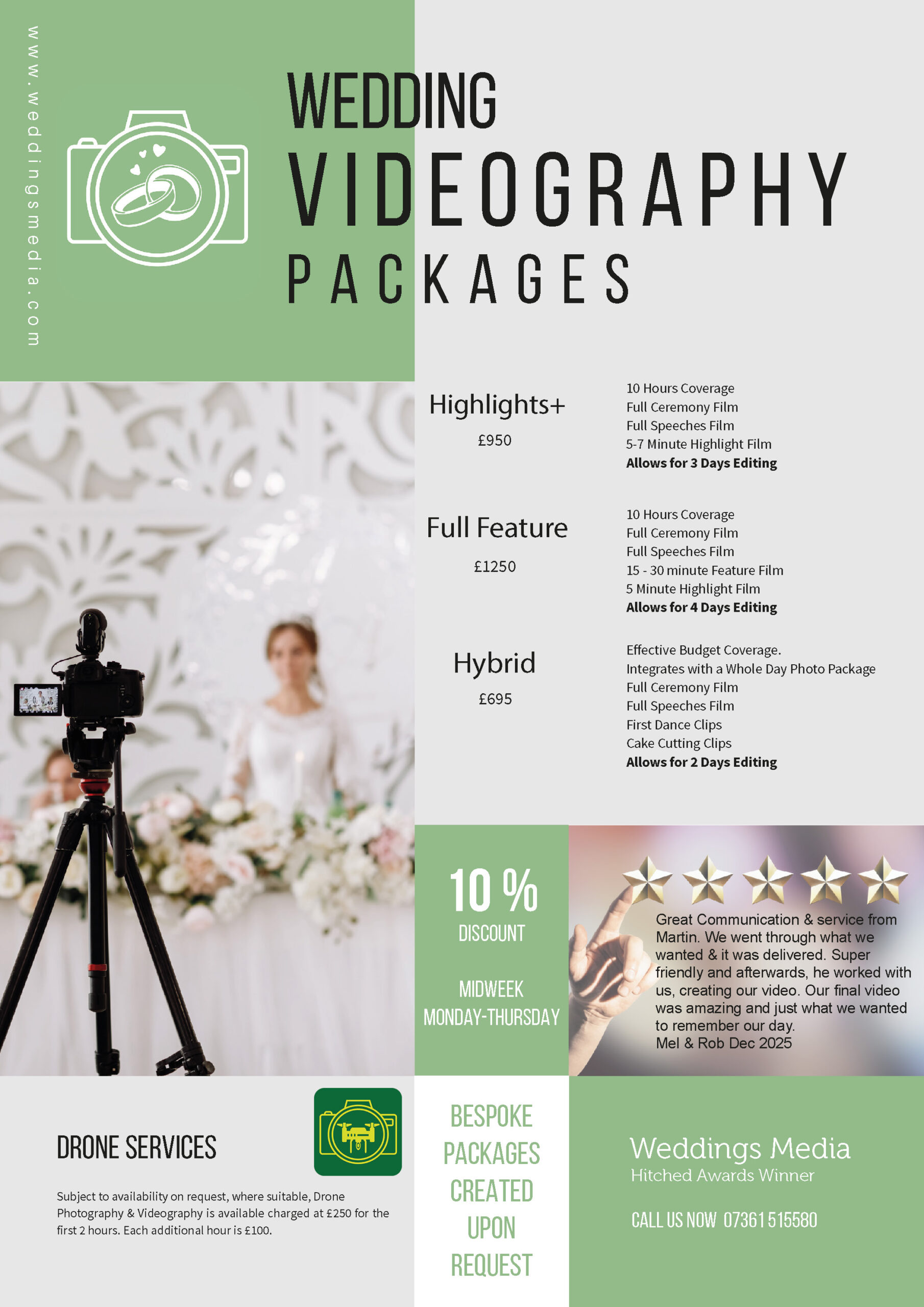 Wedding Photography and Videography Packages Explained